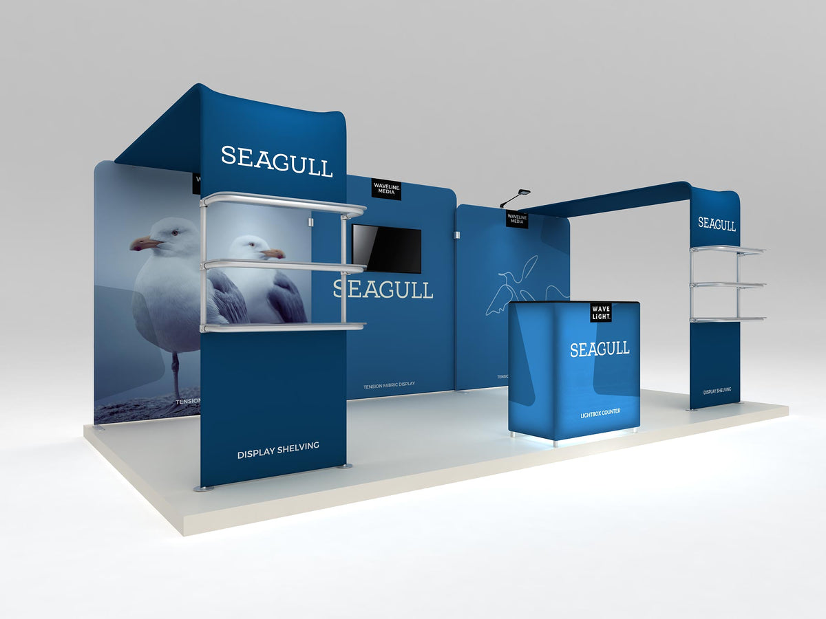 Seagull - 10x20 Inline Display – Makitso Displays