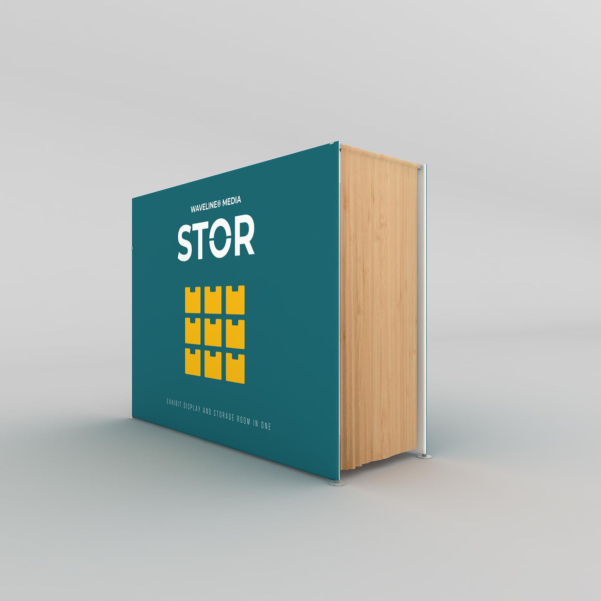 10ft WaveLine® Media STOR - FD – Makitso Displays